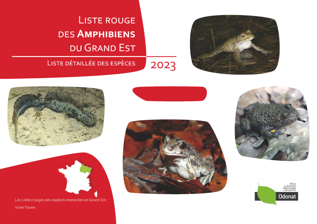 Liste rouge des Amphibiens du Grand Est – Odonat-Grandest