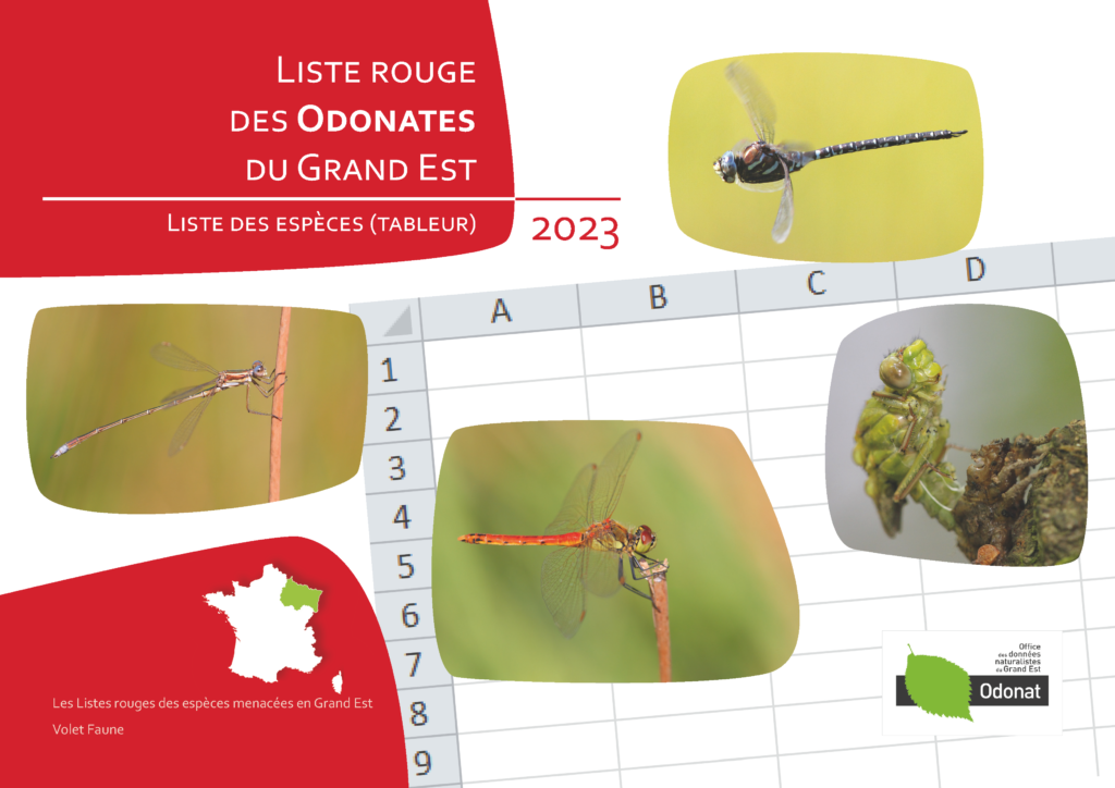 Liste rouge des Odonates du Grand Est – Odonat-Grandest